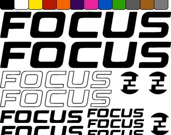 Focus Bike Sticker - Etsy