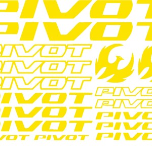 PIVOT Bicycle Frame Sticker Set Satz Aufkleber Fahrrad Sport Mtb Tuning ...