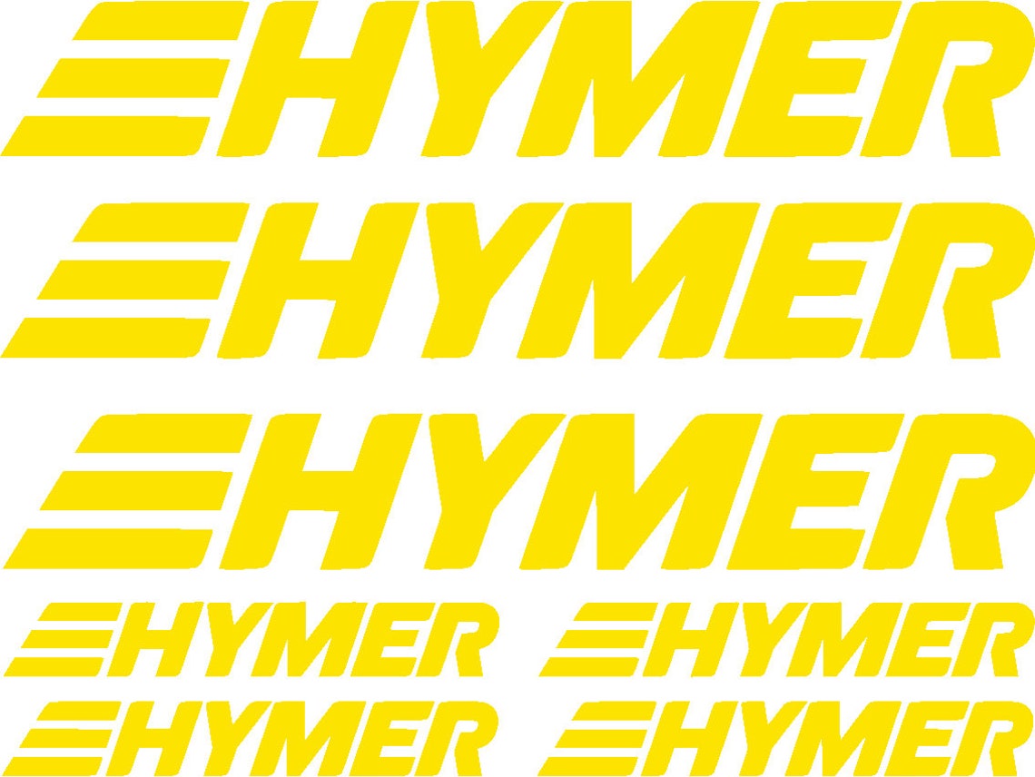 Hymer Motorhome Car Sticker Set Satz Aufkleber Wohnmobil Camper Adesivo ...