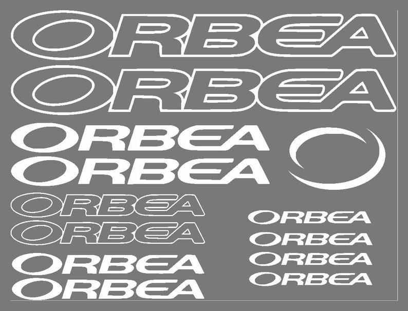 ORBEA Bicycle Frame Sticker Set Satz Aufkleber Fahrrad Sport Mtb Tuning ...