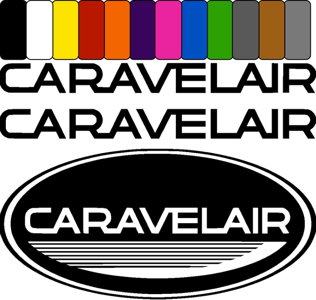 Carvelair Motorhome Car Sticker Set Satz Aufkleber Wohnmobil Camper ...