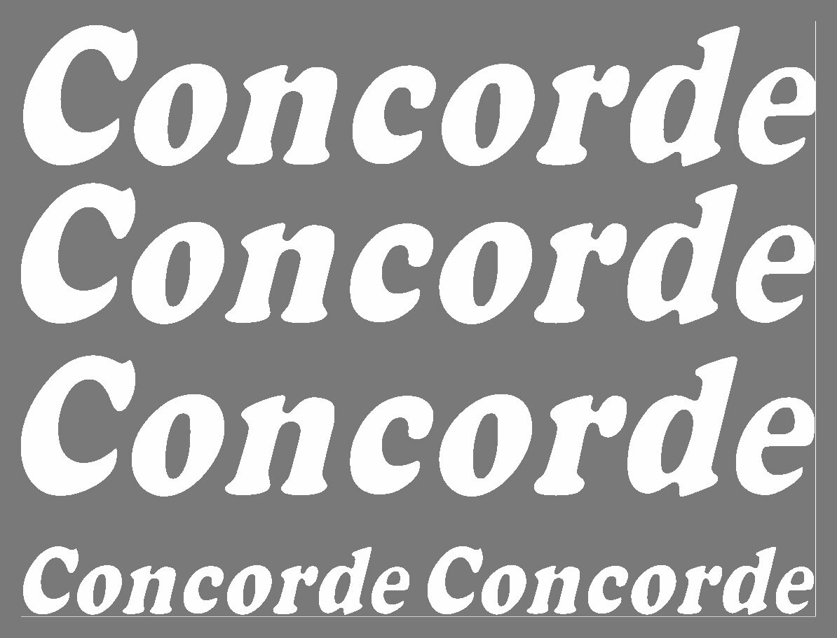 Concorde Motorhome Car Sticker Set Satz Aufkleber Wohnmobil Camper ...