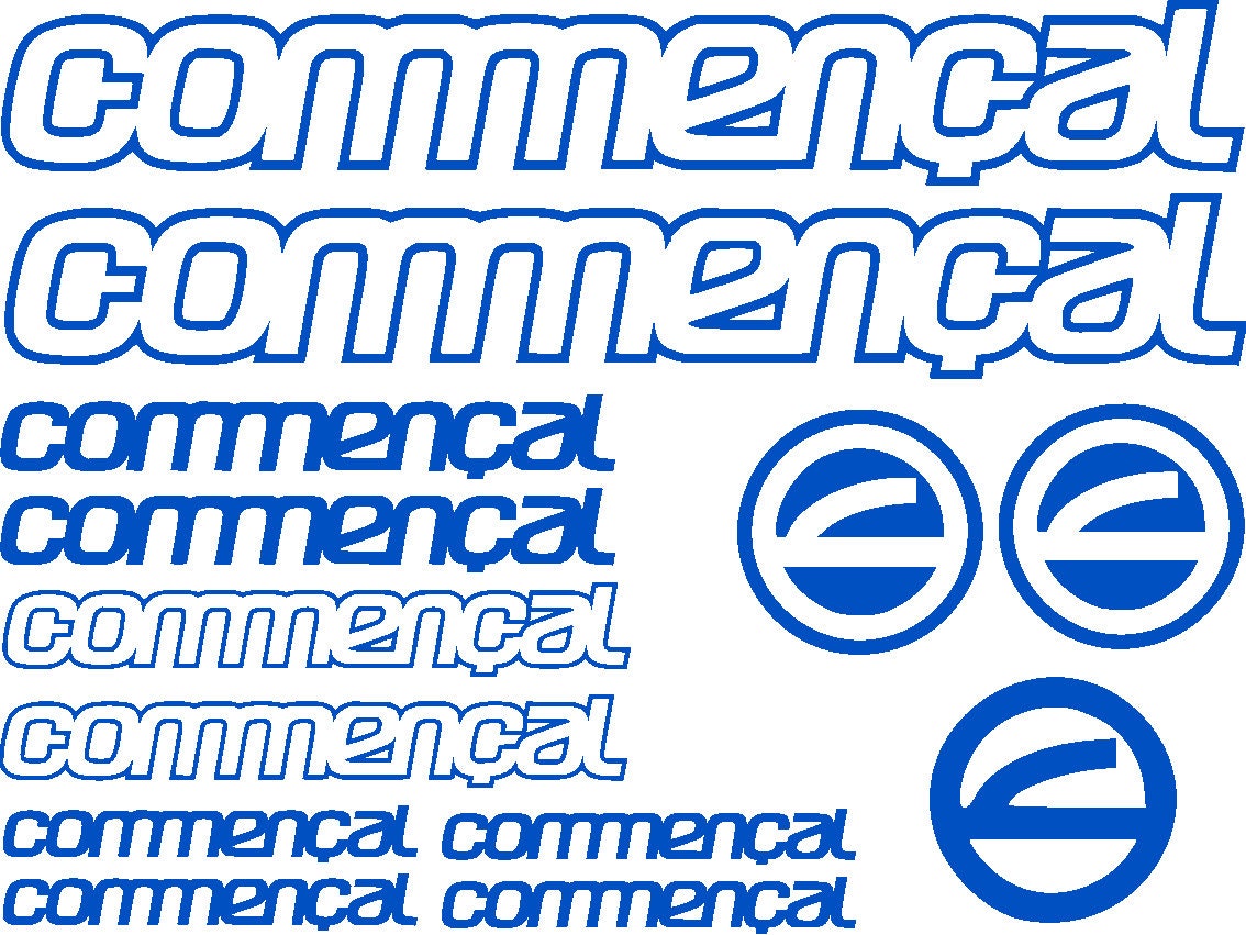 COMMENCAL Bicycle Frame Sticker Set Satz Aufkleber Fahrrad - Etsy