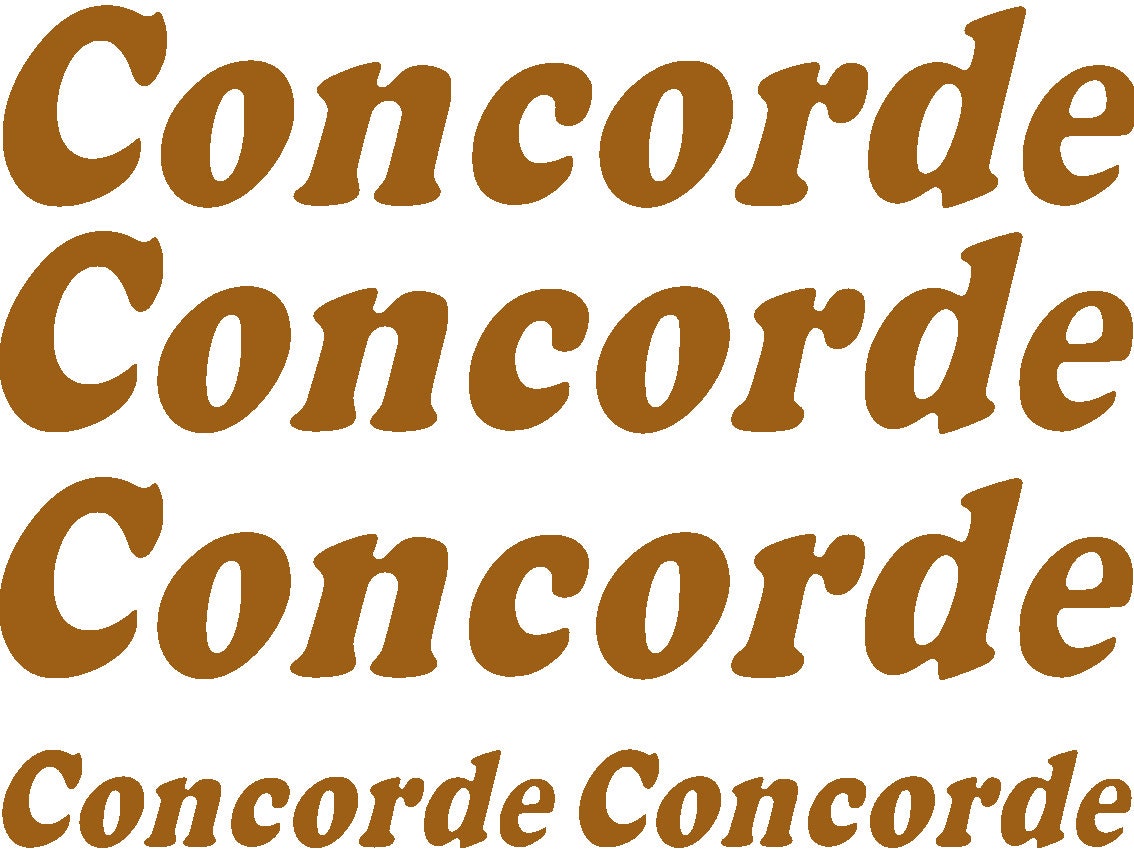 Concorde Motorhome Car Sticker Set Satz Aufkleber Wohnmobil Camper ...