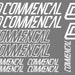COMMENCAL Bicycle Frame Sticker Set Satz Aufkleber Fahrrad Sport Mtb ...