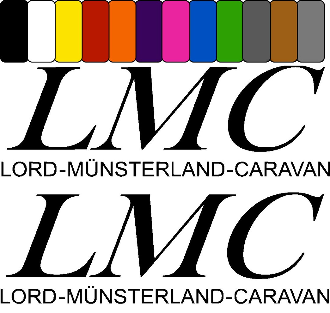Lmc Motorhome Car Sticker Set Satz Aufkleber Wohnmobil Camper Adesivo ...