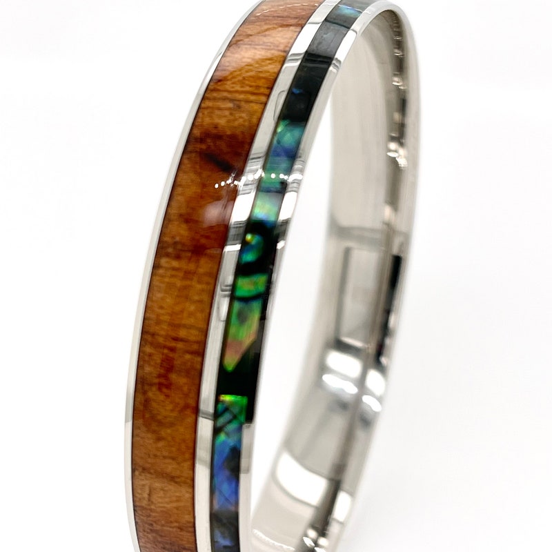Abalone Bangle - Etsy