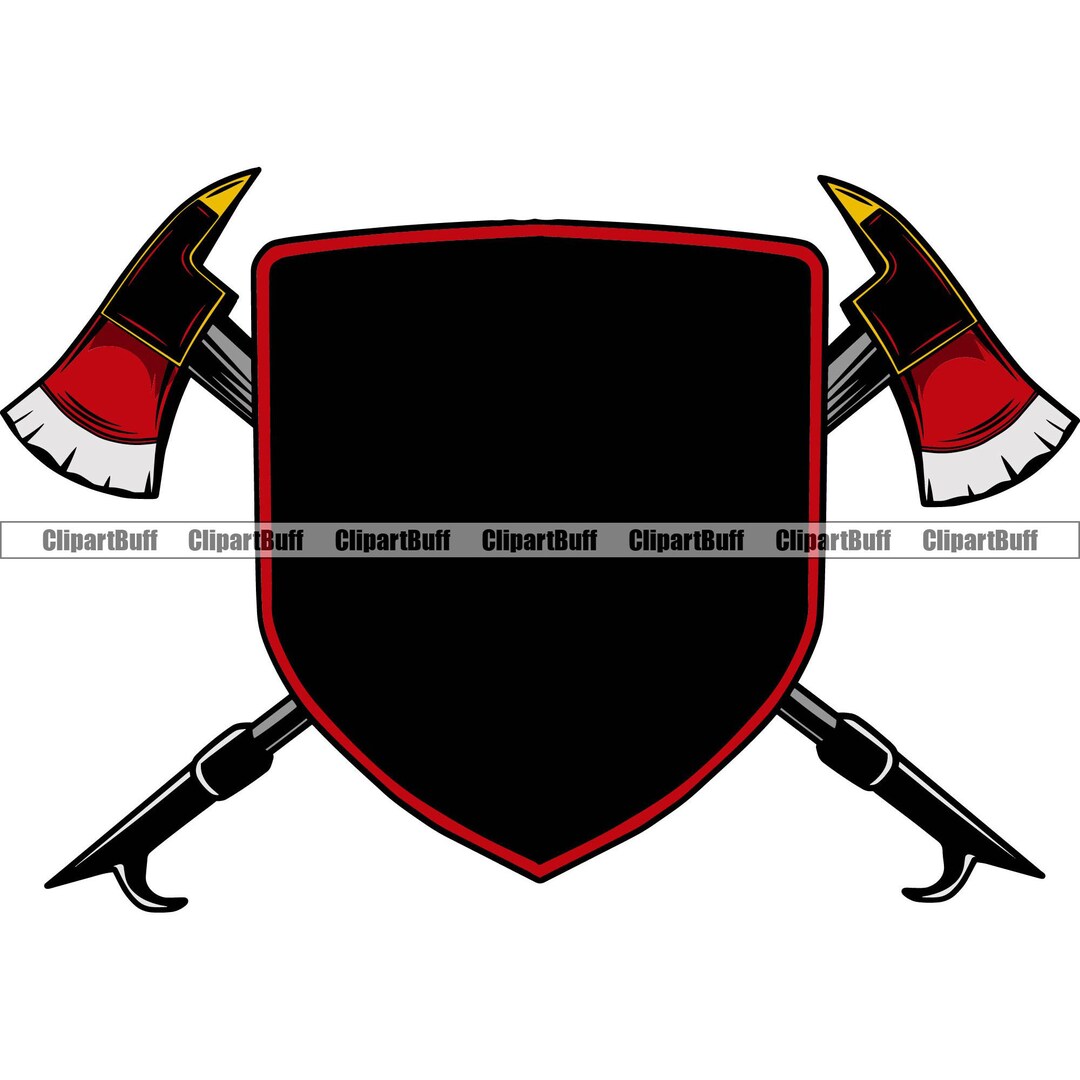 Volunteer Rescue Team Fire Dept Shield Axe Crossed Crossbones Skeleton ...