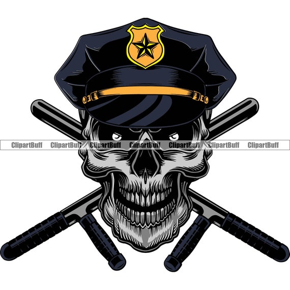 Police Skull Tattoos Strike The Box Firefighter Tattoo