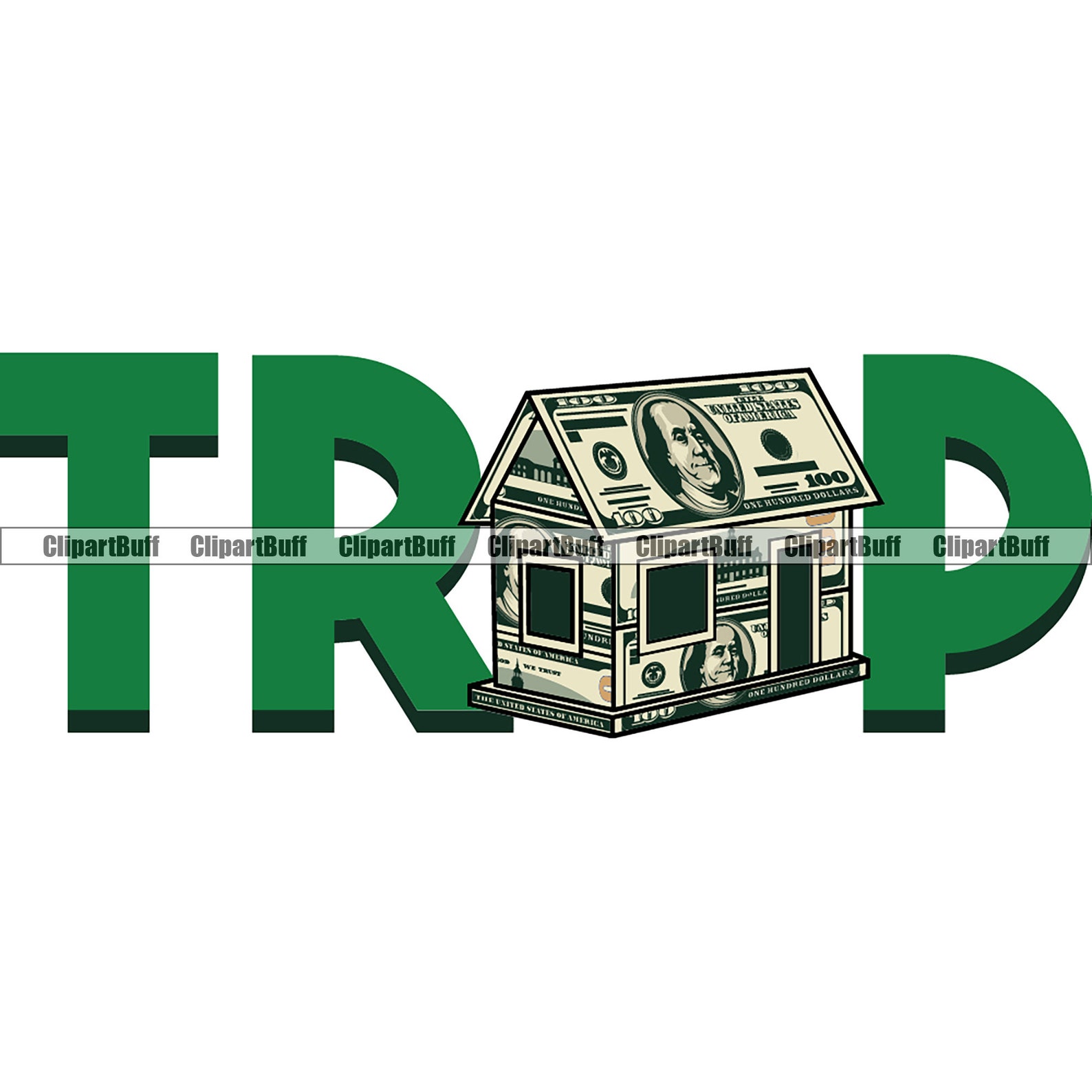 Trap House Ghetto Money Home Gangster Hustle Mud Cash Street Trapper ...