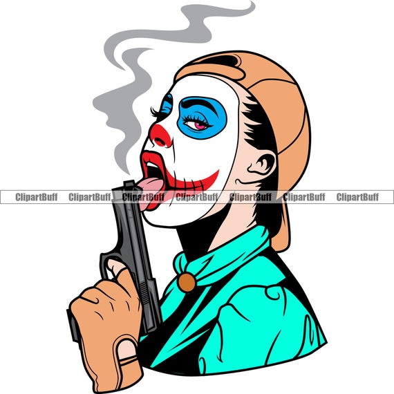 Female Gangster Clown