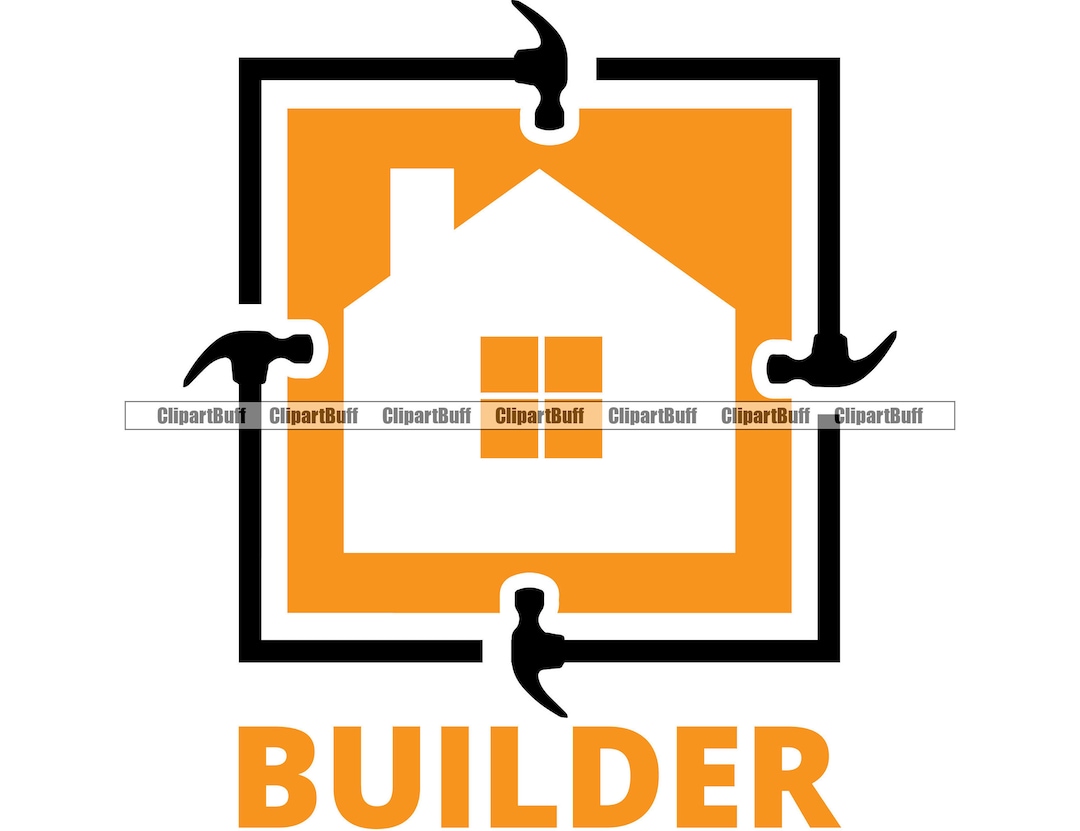 Construction Logo Hammer Home House Home Work Build Carpenter ...