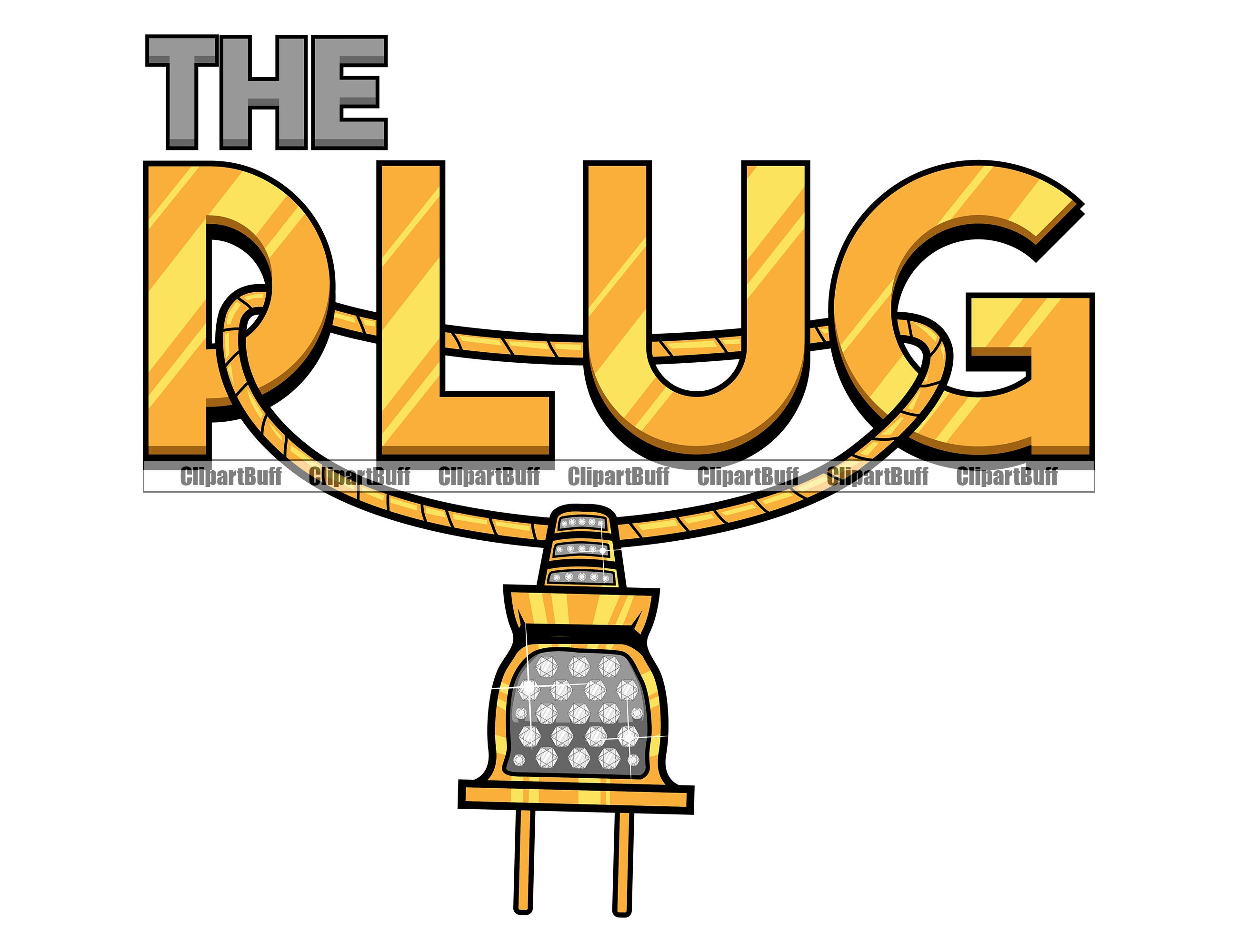 The Plug Gold Necklace Diamond Jewelry Text Quote Trap Trapper Plug ...