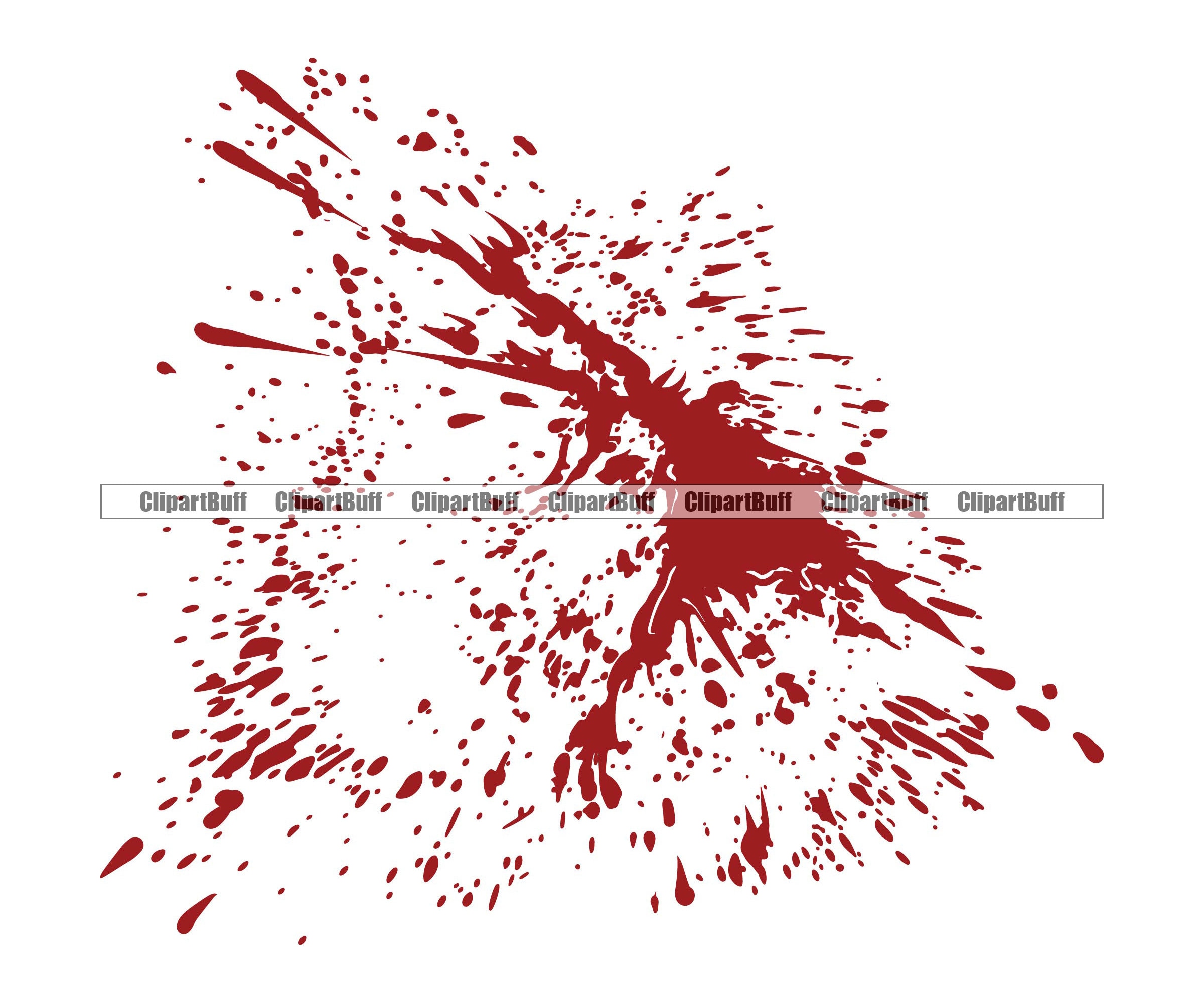 Red Blood Splash Paint Artistic Artist Drip Liquid Splatter Drop Wet ...
