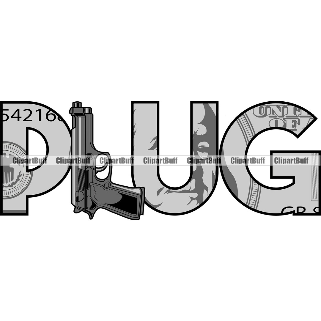 Plug Money Gun Cash Text Hustle Gangster Trap Cash Rich Grind Street ...