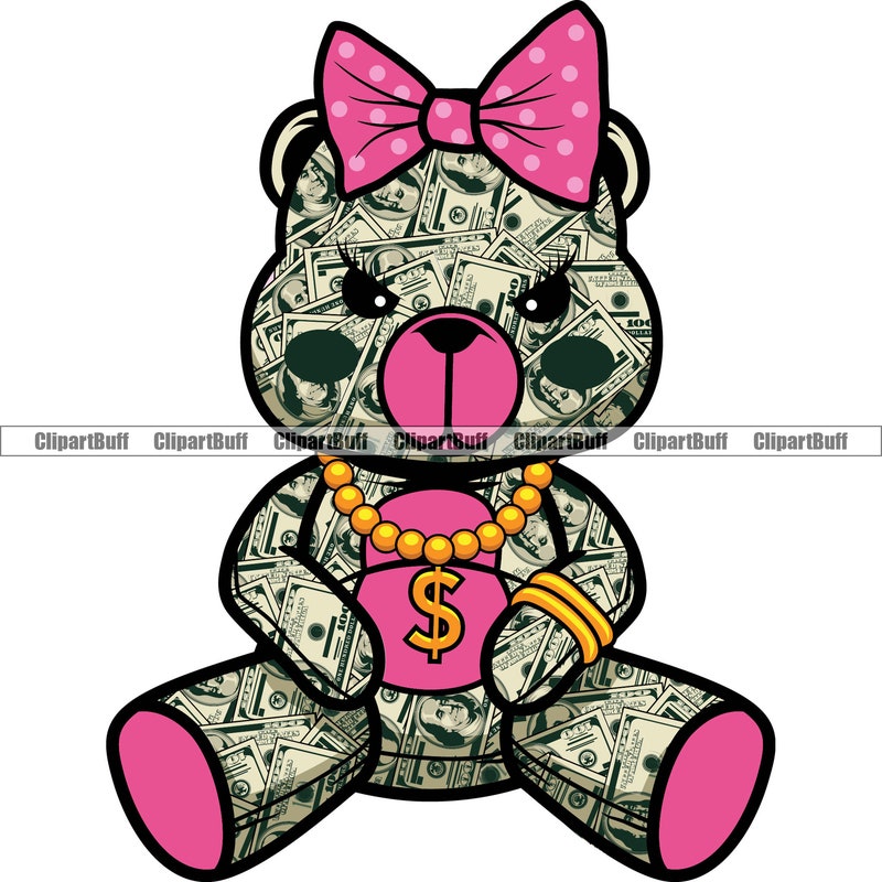 Money Bear Png - Etsy