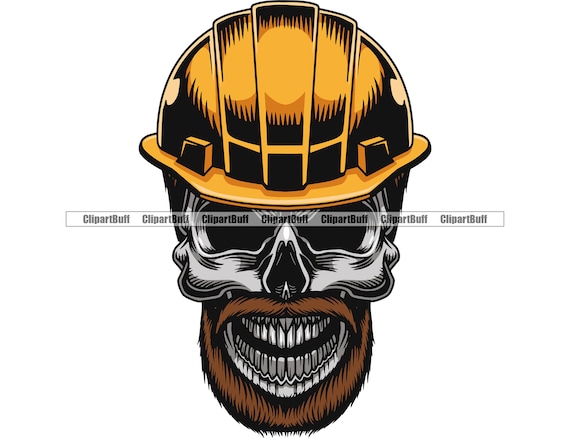Halloween Svg Roofer Roof Roofing Skull Construction Build Builder