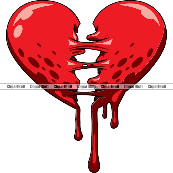 Dripping Heart Logo - Etsy