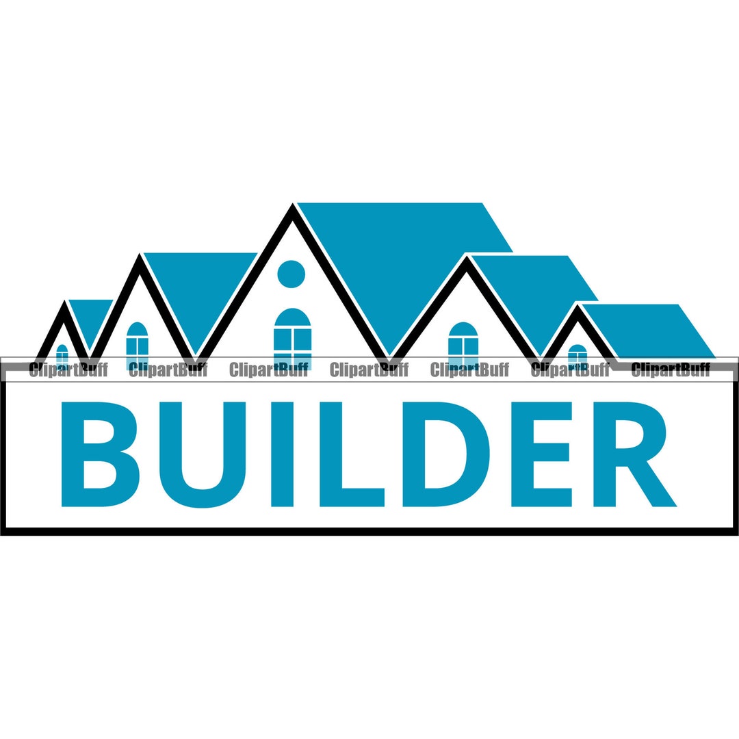 Builder Logo Construction Home House Service Build Work Repair ...