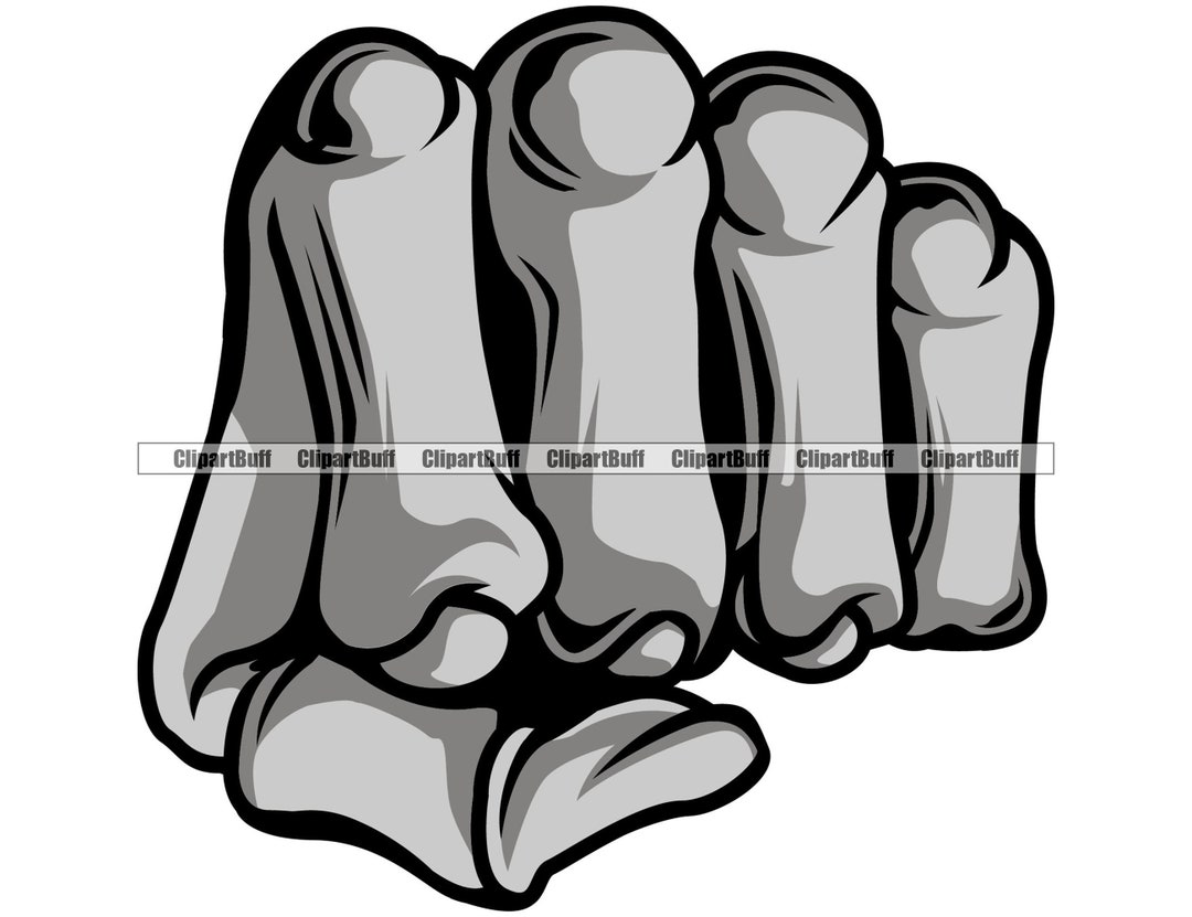 Skeleton Hand Punch Statue Skull Bones Boxing Boxer MMA Fight Fighter ...