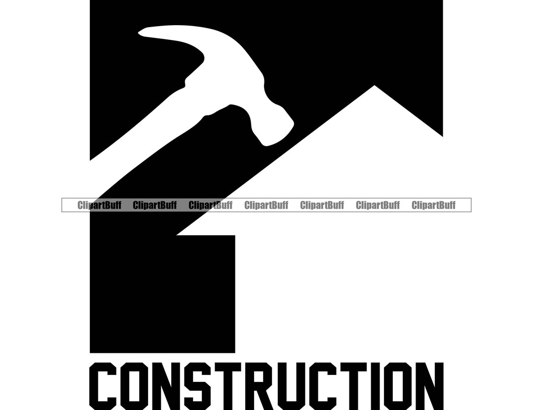 Construction Logo Hammers Builder Labor Home Worker Repair Carpenter ...