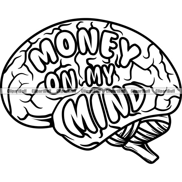 Money on My Mind Svg - Etsy