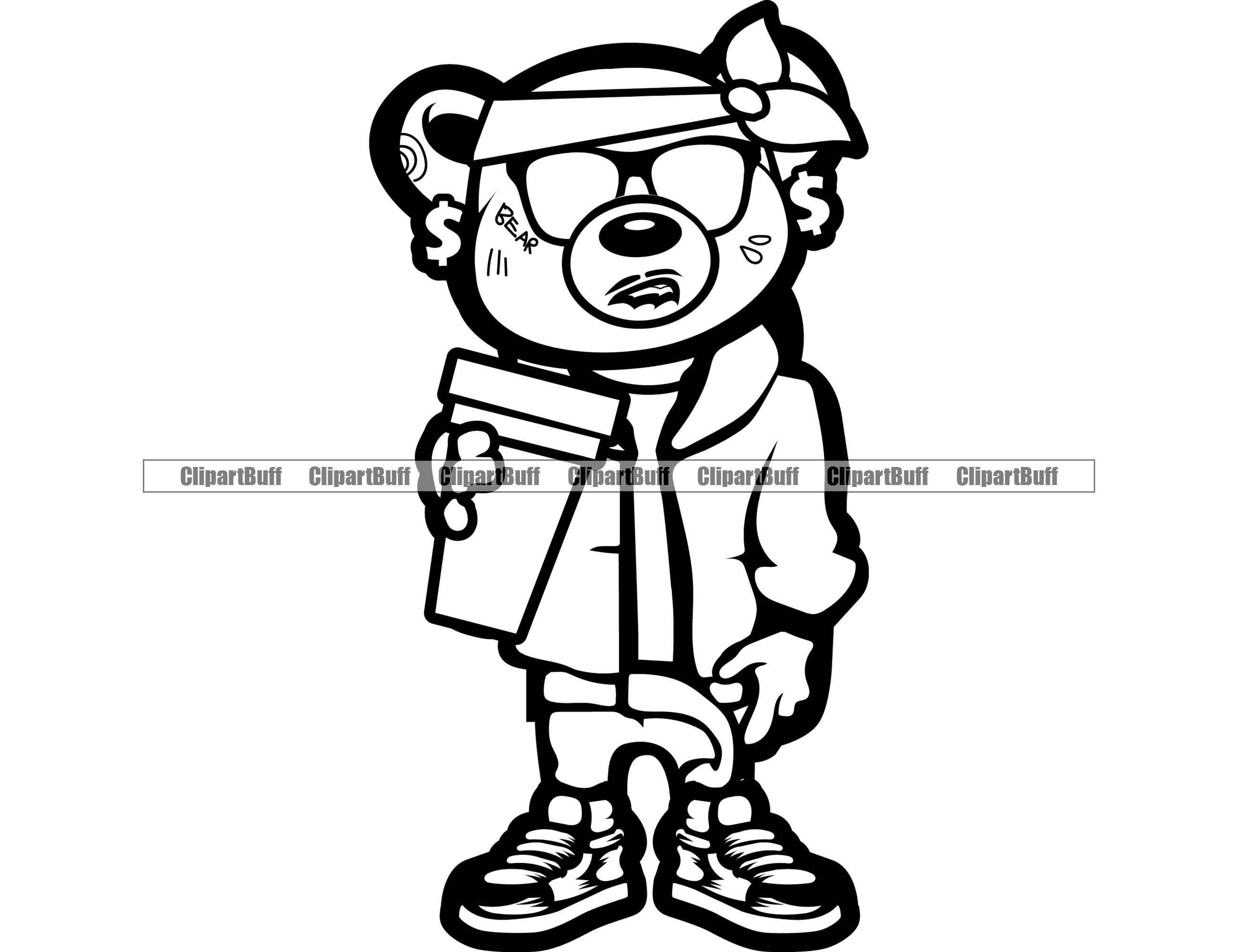 Rappers Drawings Gangsters