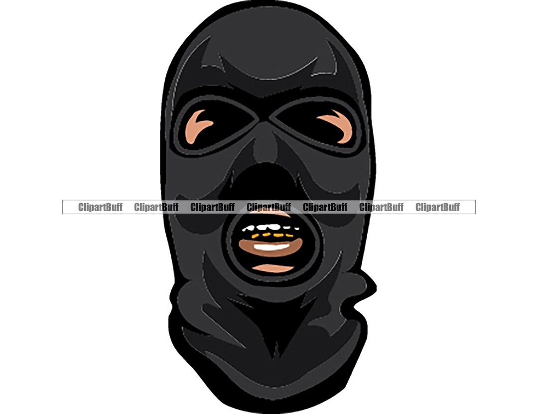 Ski Mask Man Gangster Trap Plug Mafia Mob Crime Criminal Thief Savage ...