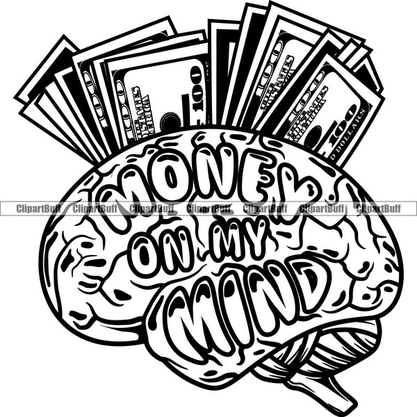Money on My Mind Svg - Etsy