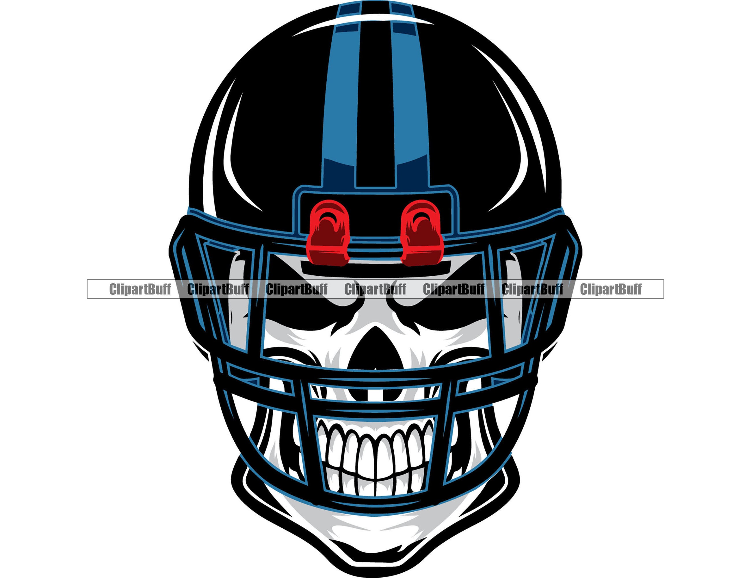 Fantasie Voetbal Helm Logo