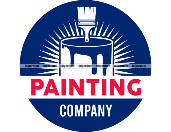 Painting Company Painter Paint Home Renovation Brush House - Etsy