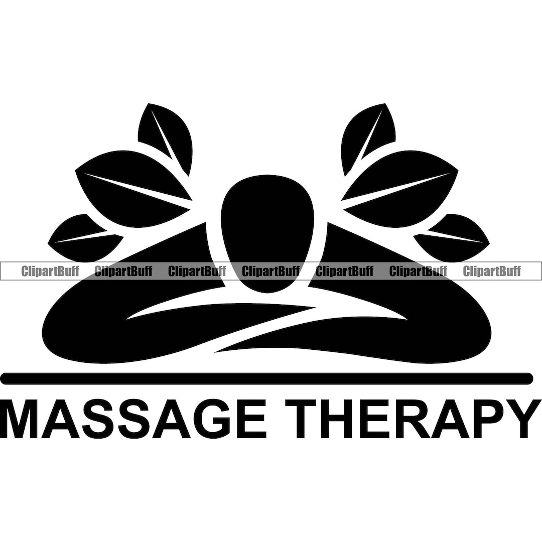 Massage Logo Treatment Care Therapy Masseuse Therapist Body Spa Masseur