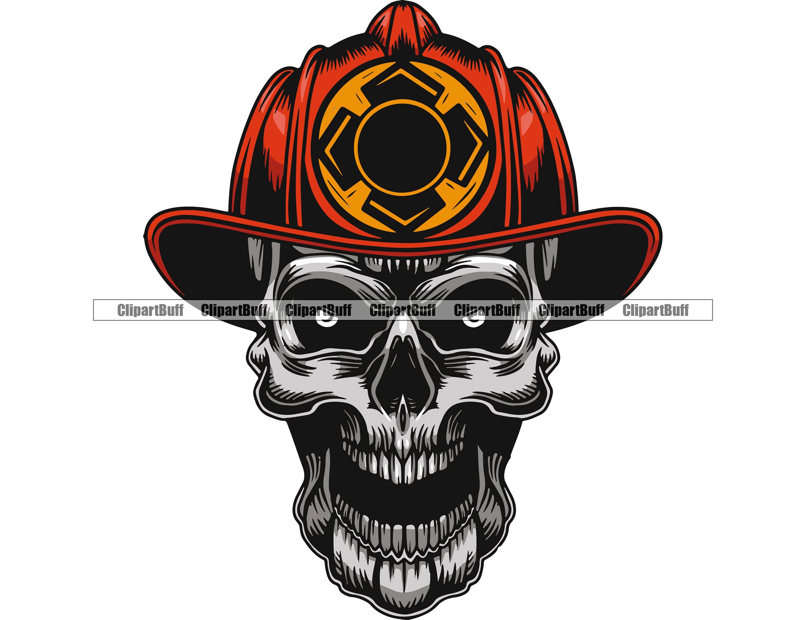 Firefighter Helmet Tattoos Designs