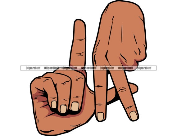 Gangster Hand Symbol
