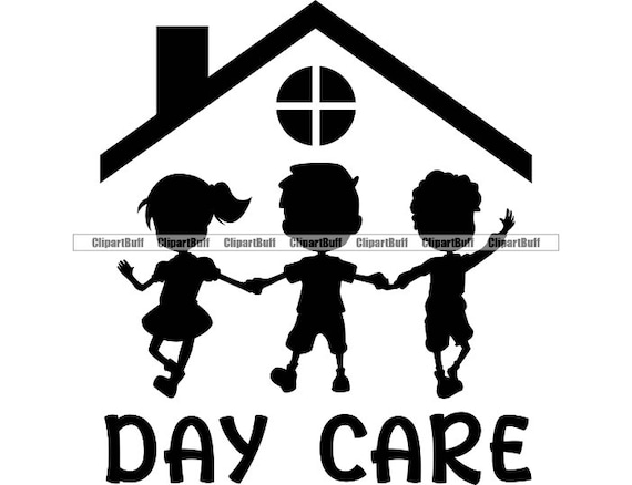 Day Care Childcare Children Play Playing Holding Hands Fun - Etsy