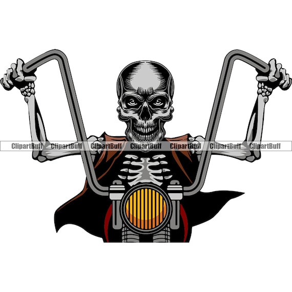 Biker Skull Logo