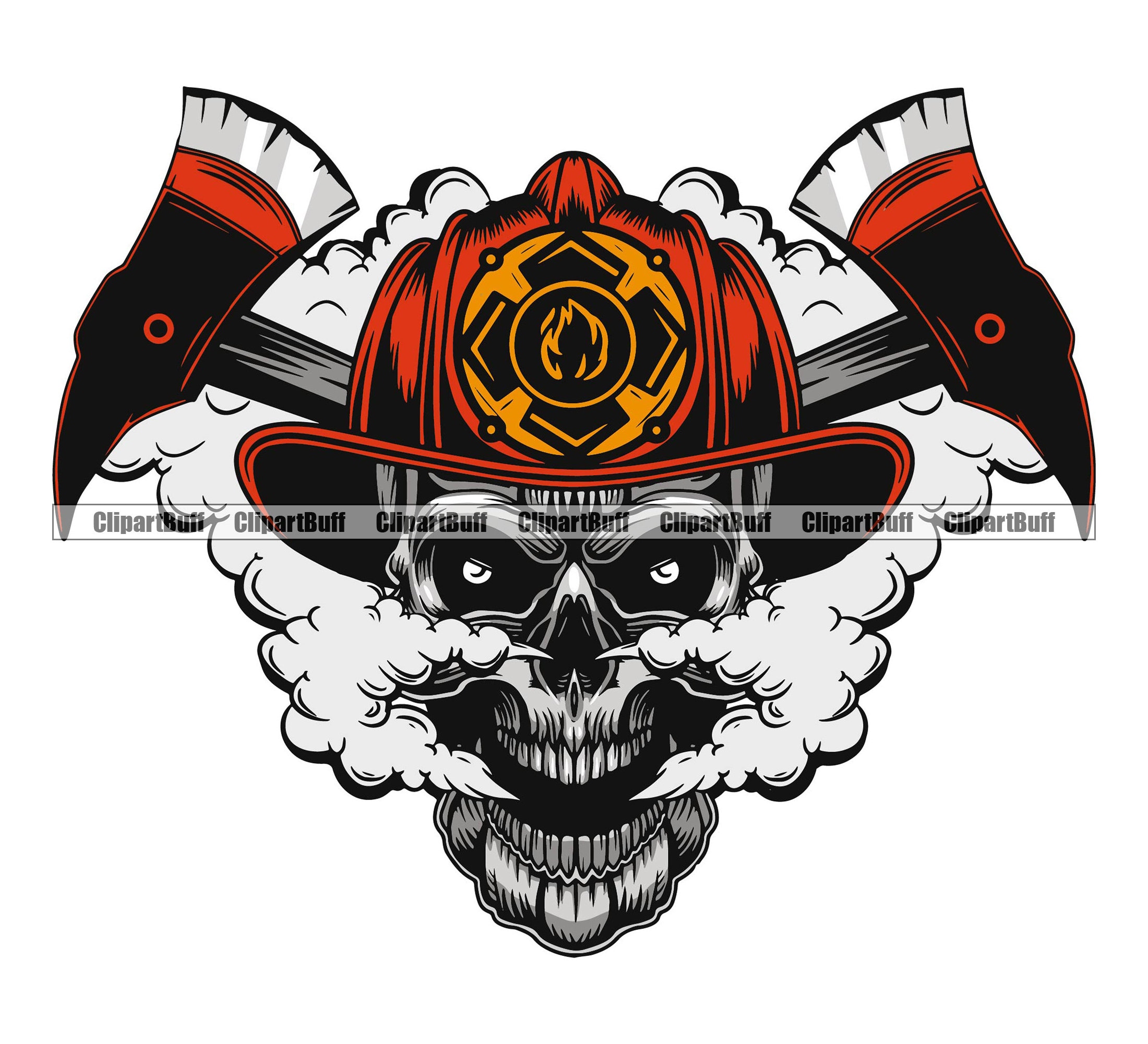 Firefighter Helmet Tattoos Designs