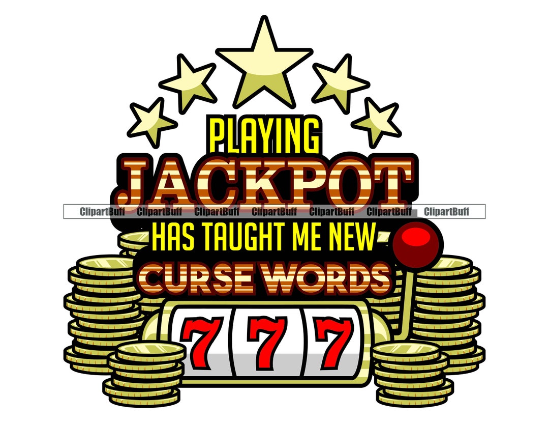 Slot Machine Slots Curse Word Words Game Casino Gamble Gambling Gambler ...