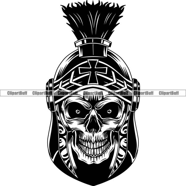 Gladiator Helmet Skull Svg - Etsy