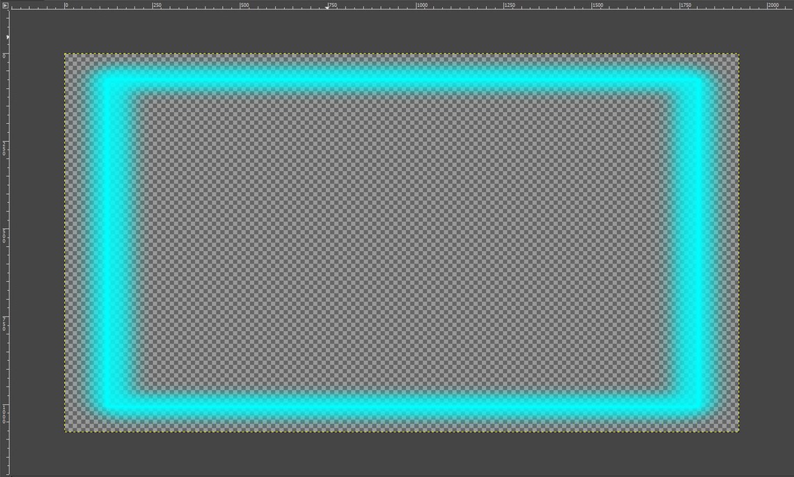 Set of 19 PNG Streaming Overlay Webcam Borders Twitch Stream Frame Neon ...