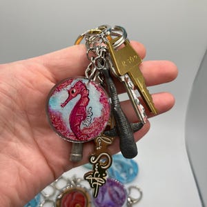 Spin the Mystery Keychain Vending Machine | Hand-painted Watercolor ...