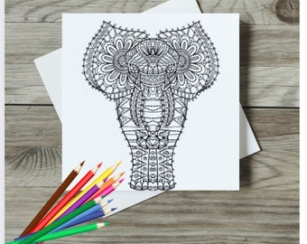 100 Animal Mandala Coloring Pages | Etsy