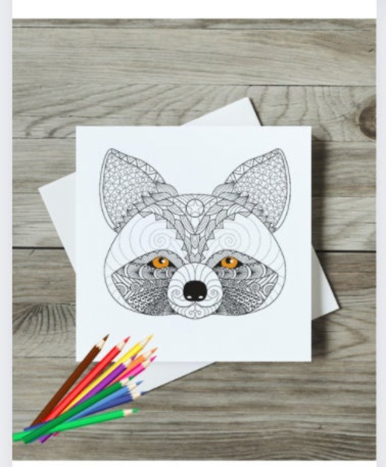 100 Animal Mandala Coloring Pages | Etsy