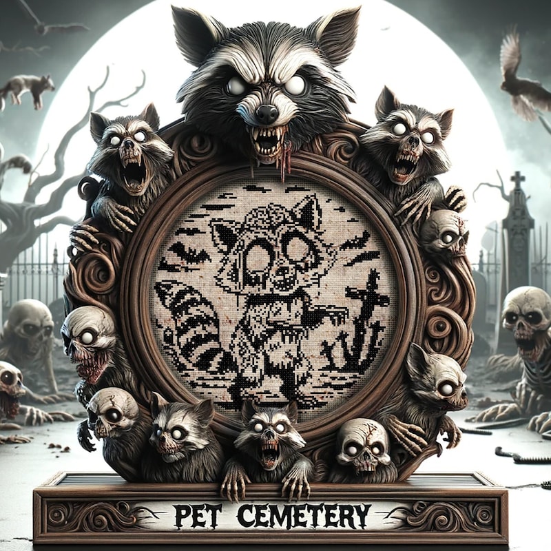 Zombie Cross Stitch - Etsy