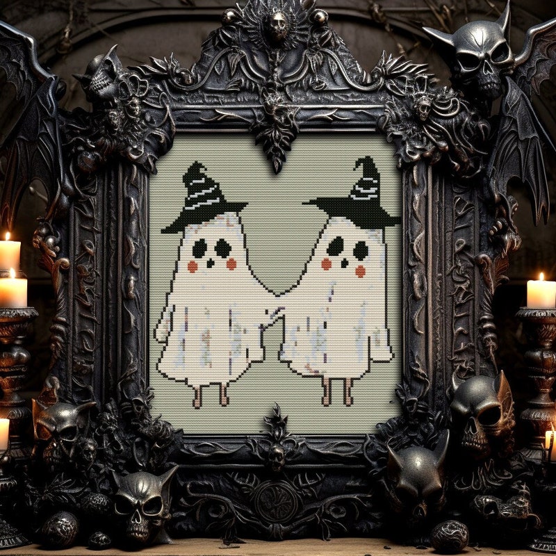 Cross Stitch Pattern Horror - Etsy