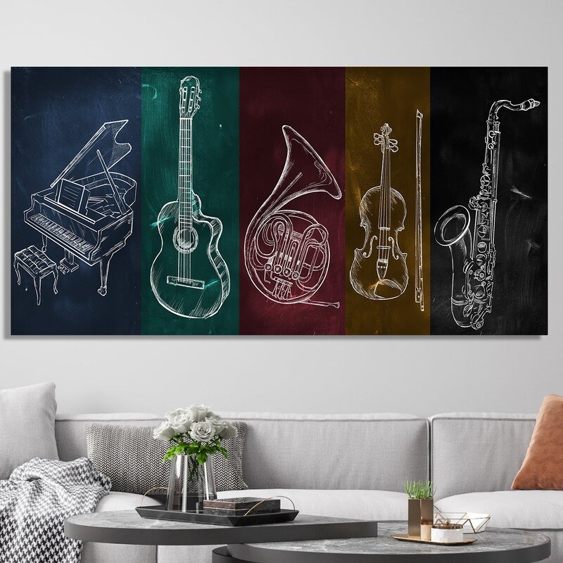 Music Wall Decor - Etsy