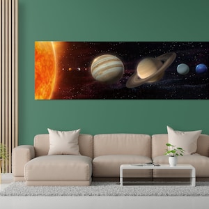 Solar System Decor, Planets Print, Space Wall Decor, Universe Print ...