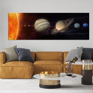 Solar System Decor, Planets Print, Space Wall Decor, Universe Print ...