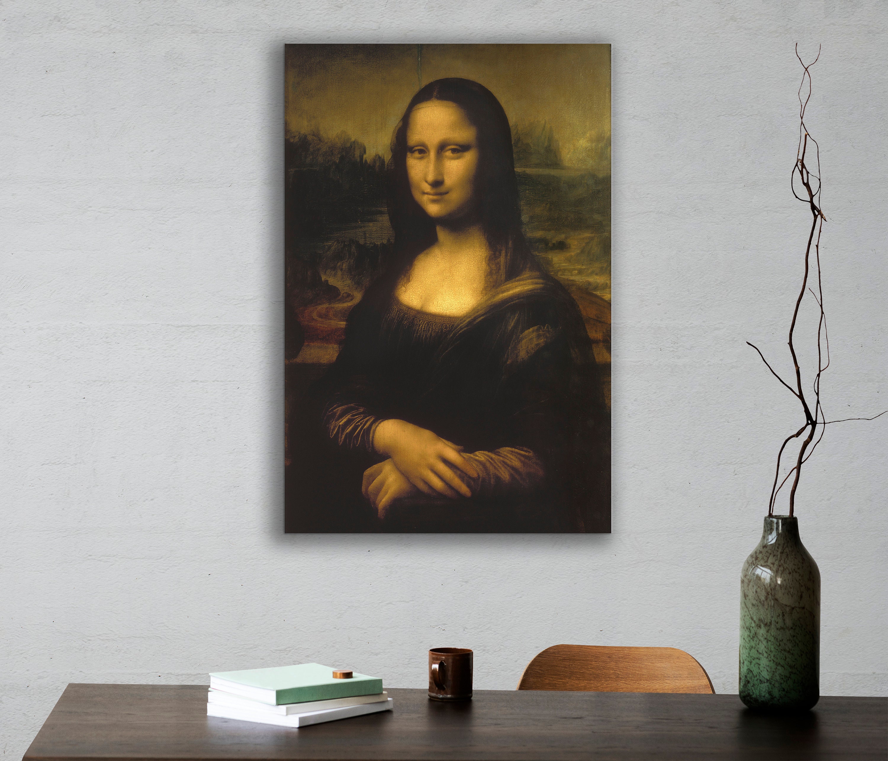 Mona Lisa by Leonardo Da Vinci Mona Lisa Reproduction Print - Etsy Canada