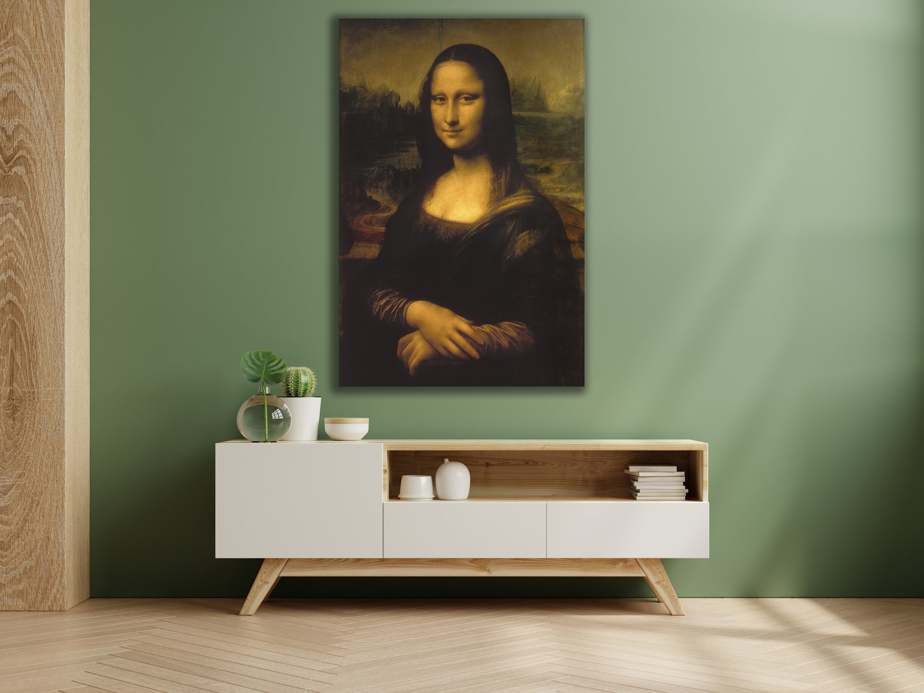 Mona Lisa by Leonardo Da Vinci Mona Lisa Reproduction Print - Etsy Canada